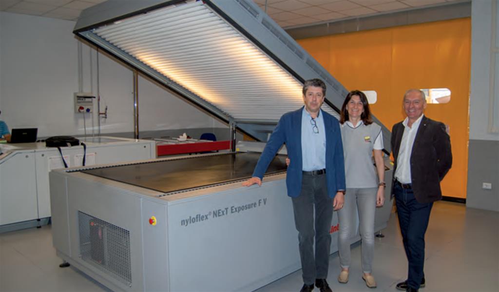 Flint nyloflex® NExT FV exposure I high quality flexo plates